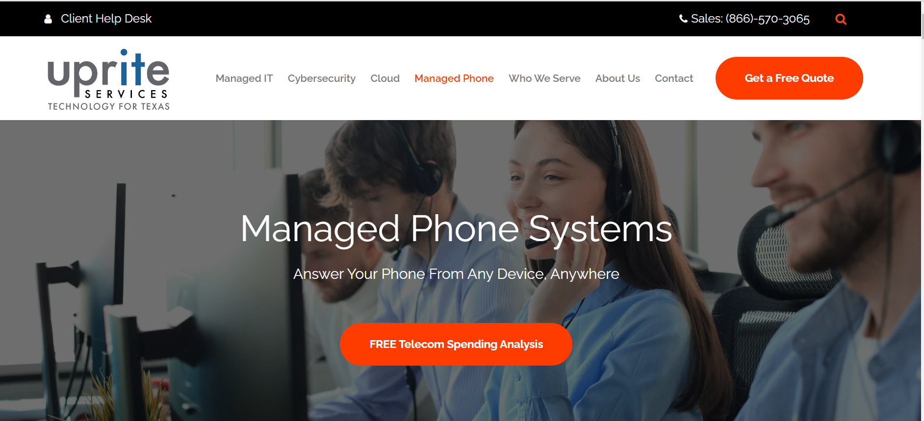 Top 7 Phone Systems for Remote Workers | Uprite IT Services